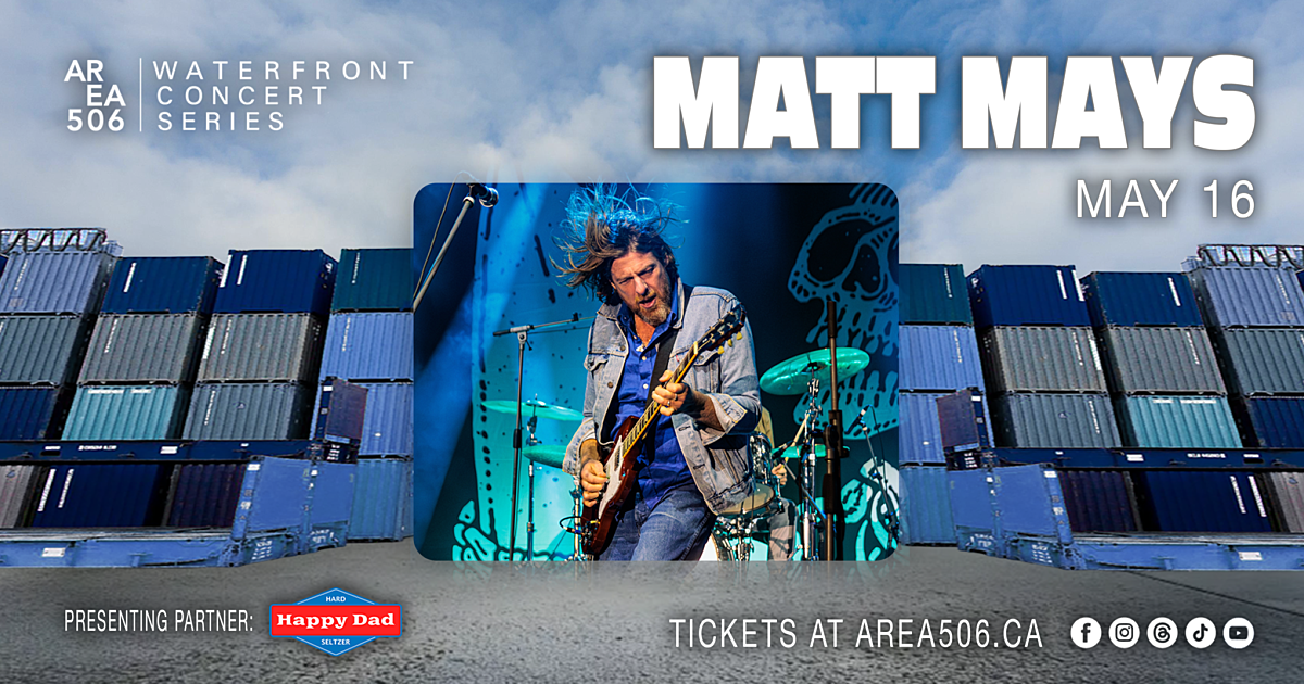 AREA 506 | Waterfront Concert Series: Matt Mays